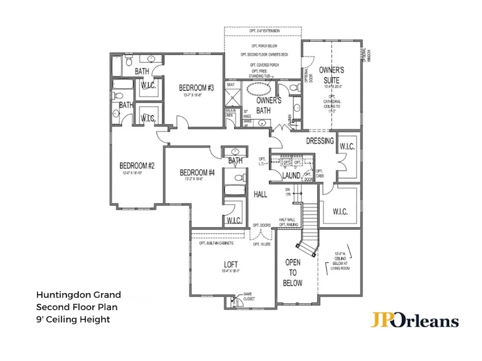 Huntingdon Grand a 5 bedroom 5 bath home in Summerfield. A New Home ...